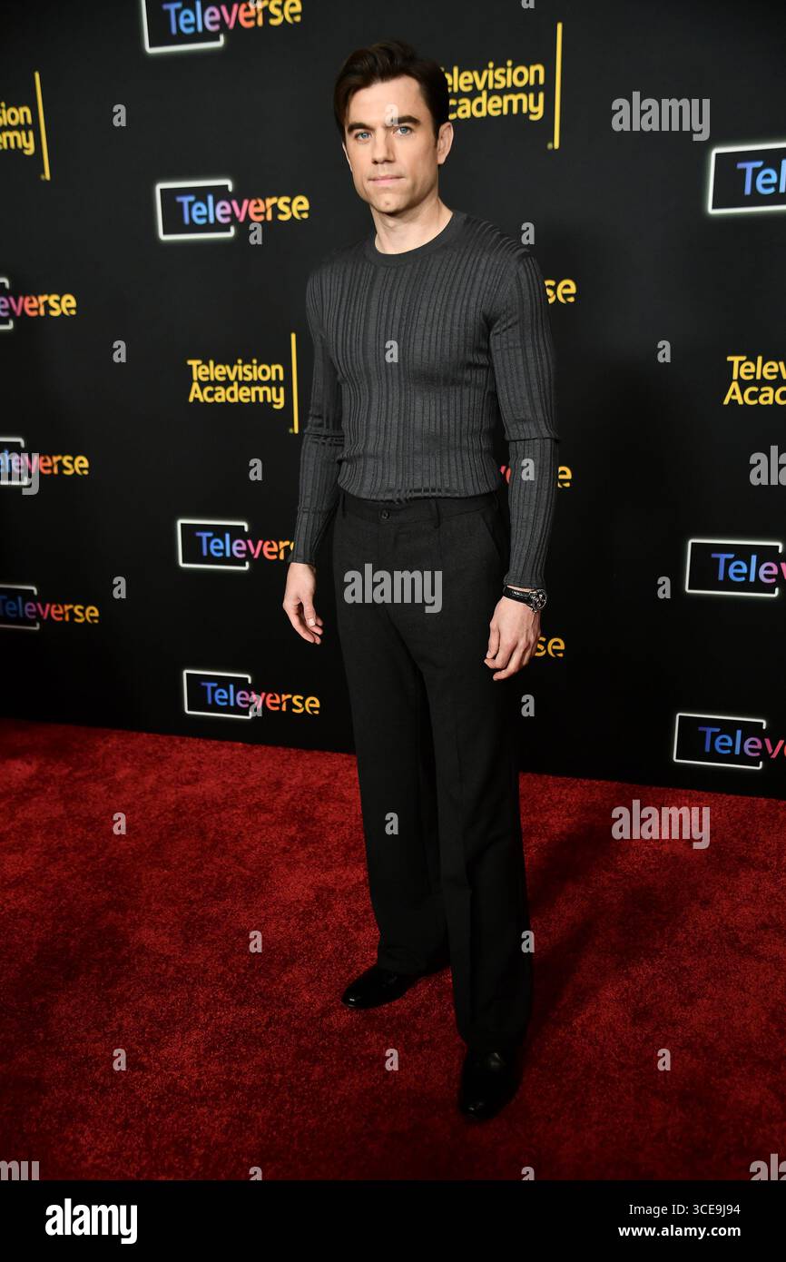 Patrick Ball arrives at the Televerse panel for "The Pitt" on Saturday ...