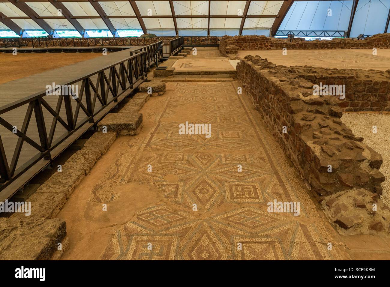 Detailed roman mosaic patterns hi-res stock photography and images - Alamy