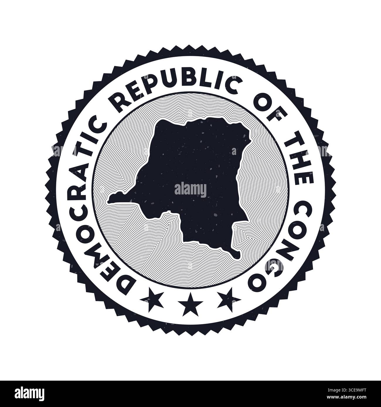 Congo emblem Stock Vector Images - Alamy