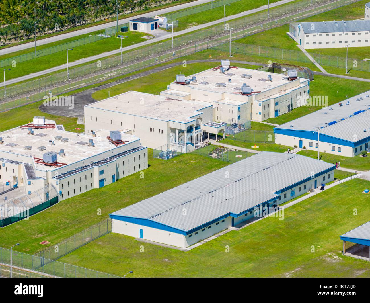 Aerial photo Homestead Correctional Institution FDC South Miami Stock ...