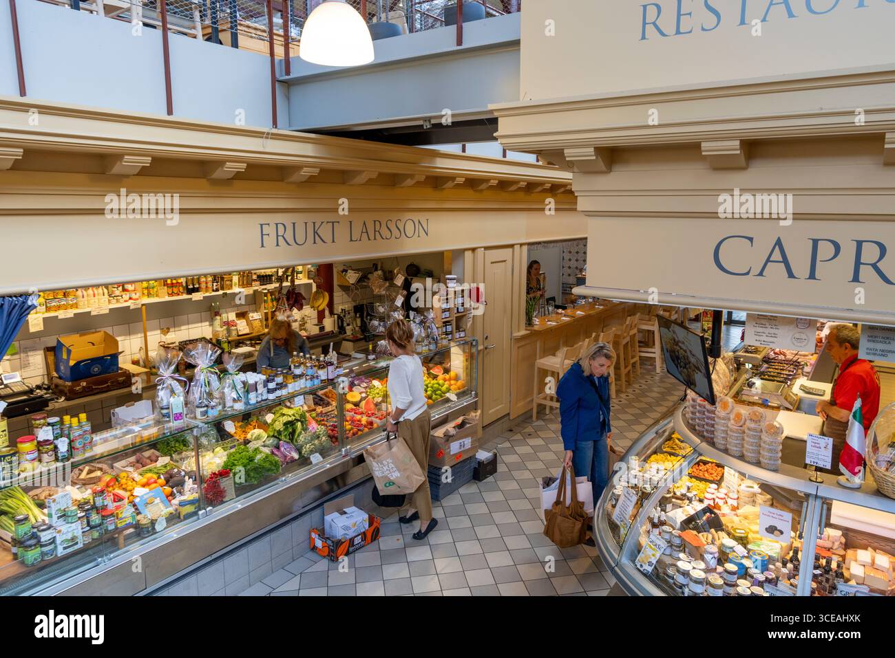 Gothenburg,Sweden,Europe, Stora Saluhallen market food hall and ...