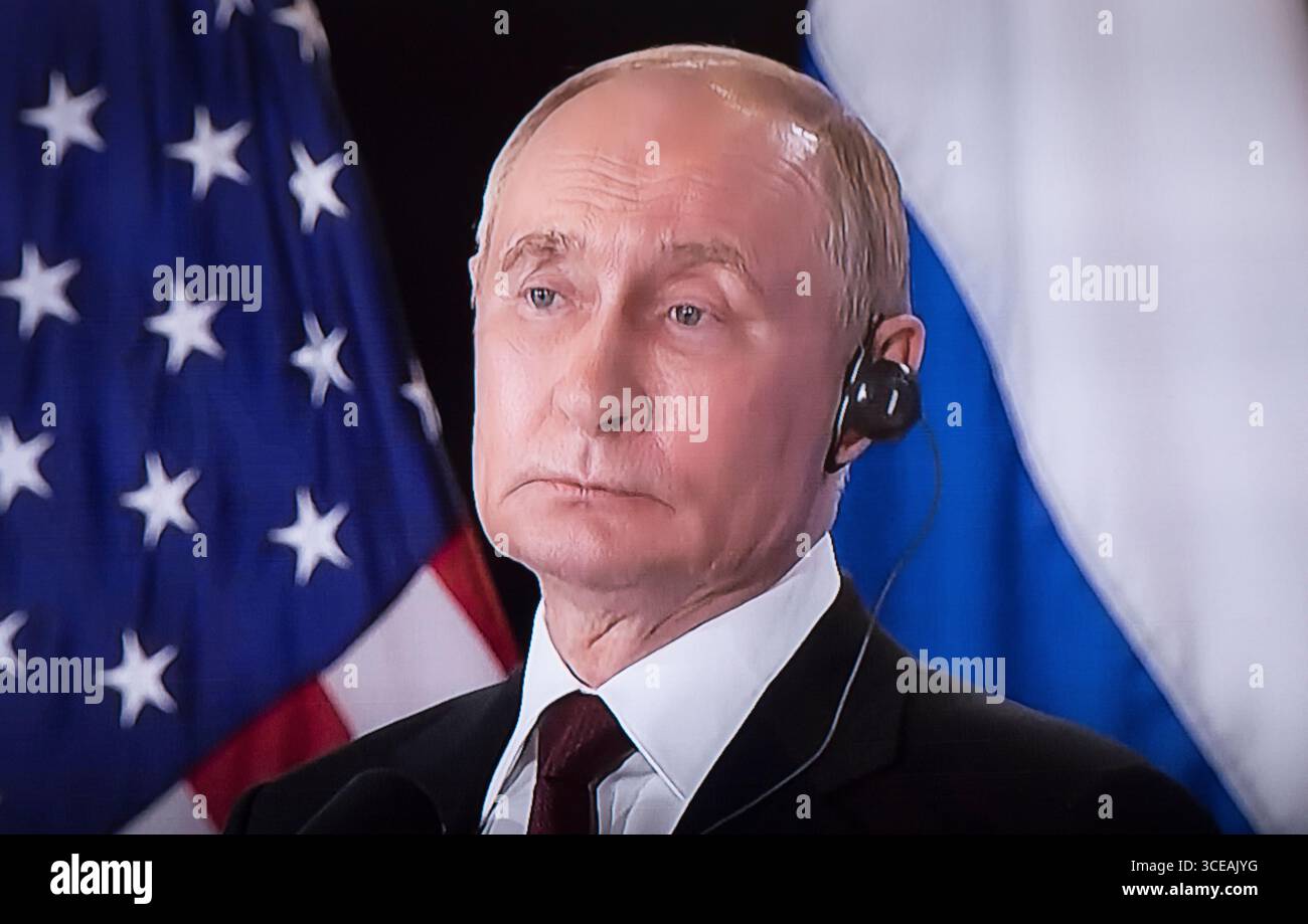 Trump press conference 2025 hi-res stock photography and images - Alamy