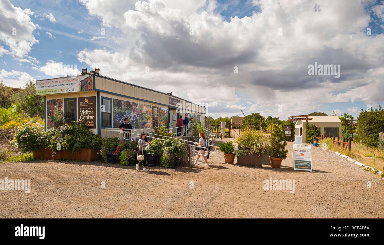 Visitor Center of the Santa Fe Botanical Garden at Museum Hill, Santa ...