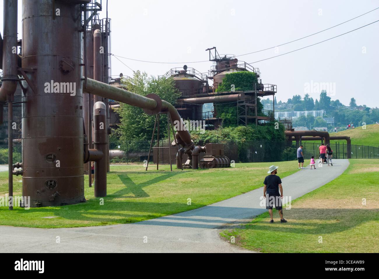 Gas Works Park, Seattle, King County, Washington, USA Stock Photo - Alamy