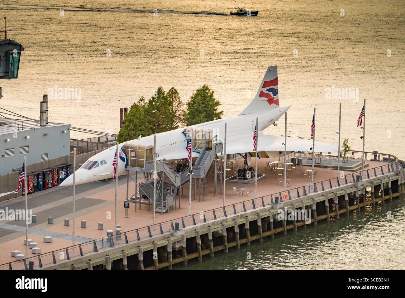 Concorde Alpha Delta G-BOAD on display at the Intrepid Sea, Air & Space ...