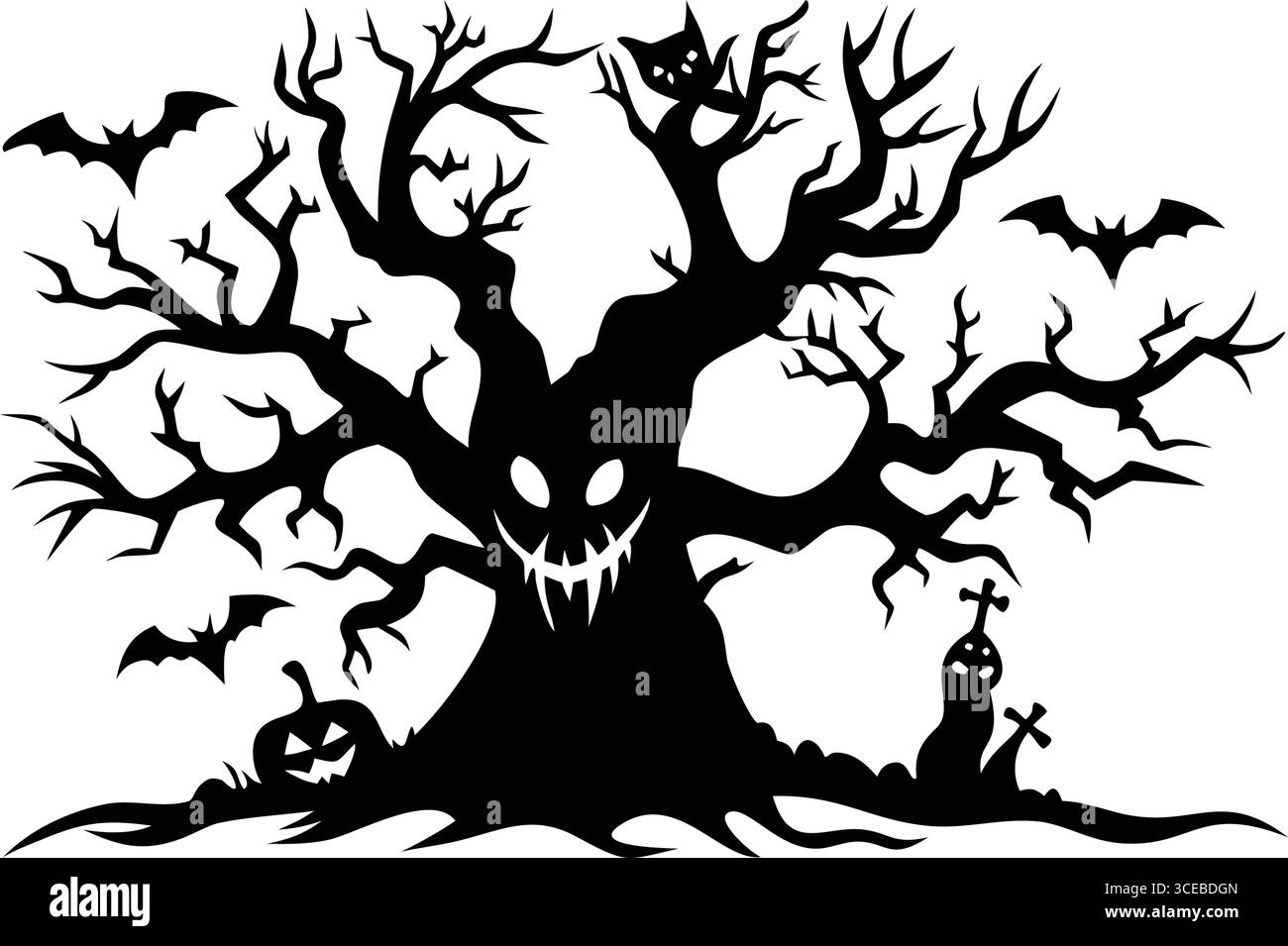 Woods house branches Stock Vector Images - Alamy