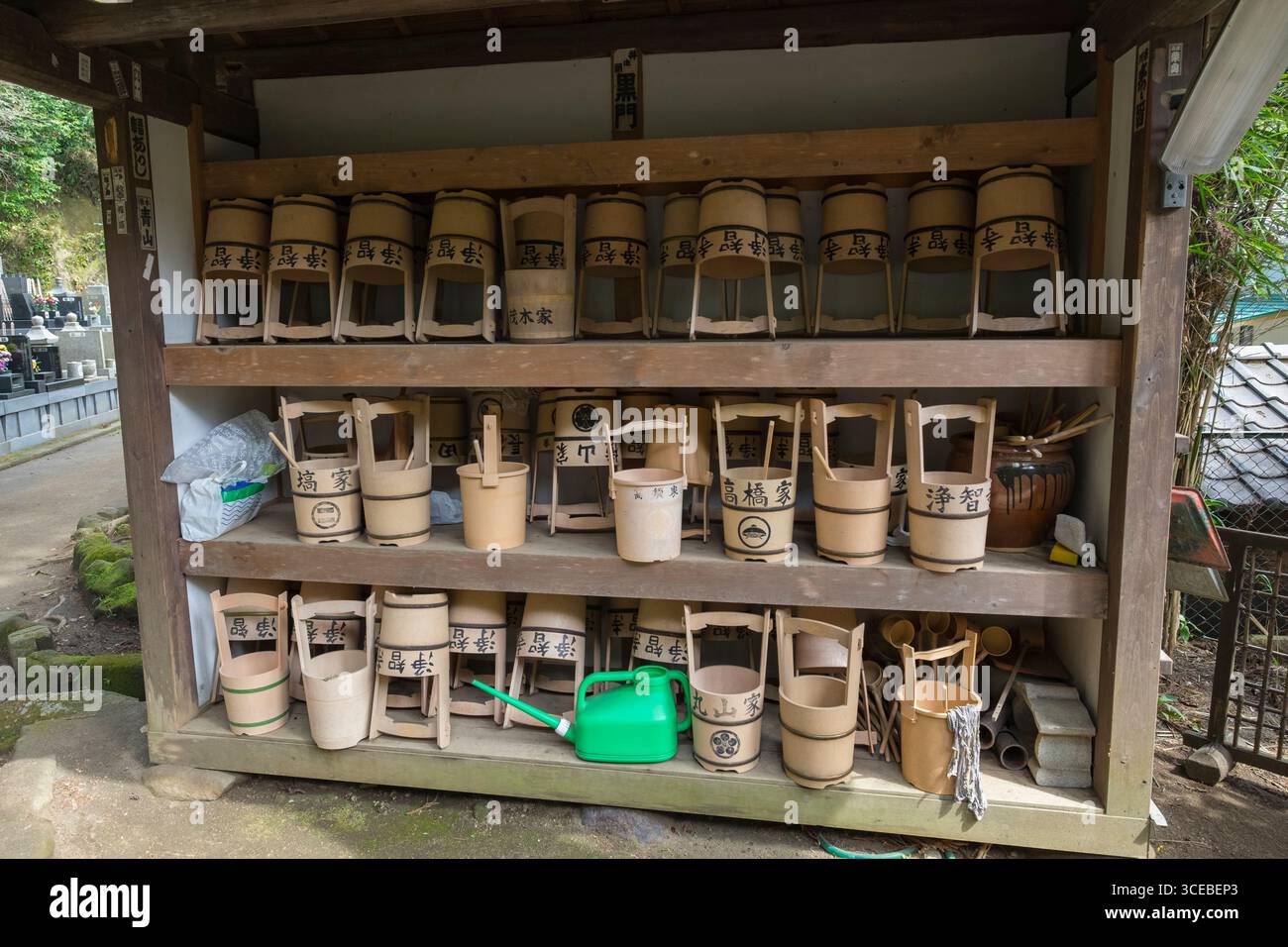 Water buckets cemetery in hi-res stock photography and images - Alamy