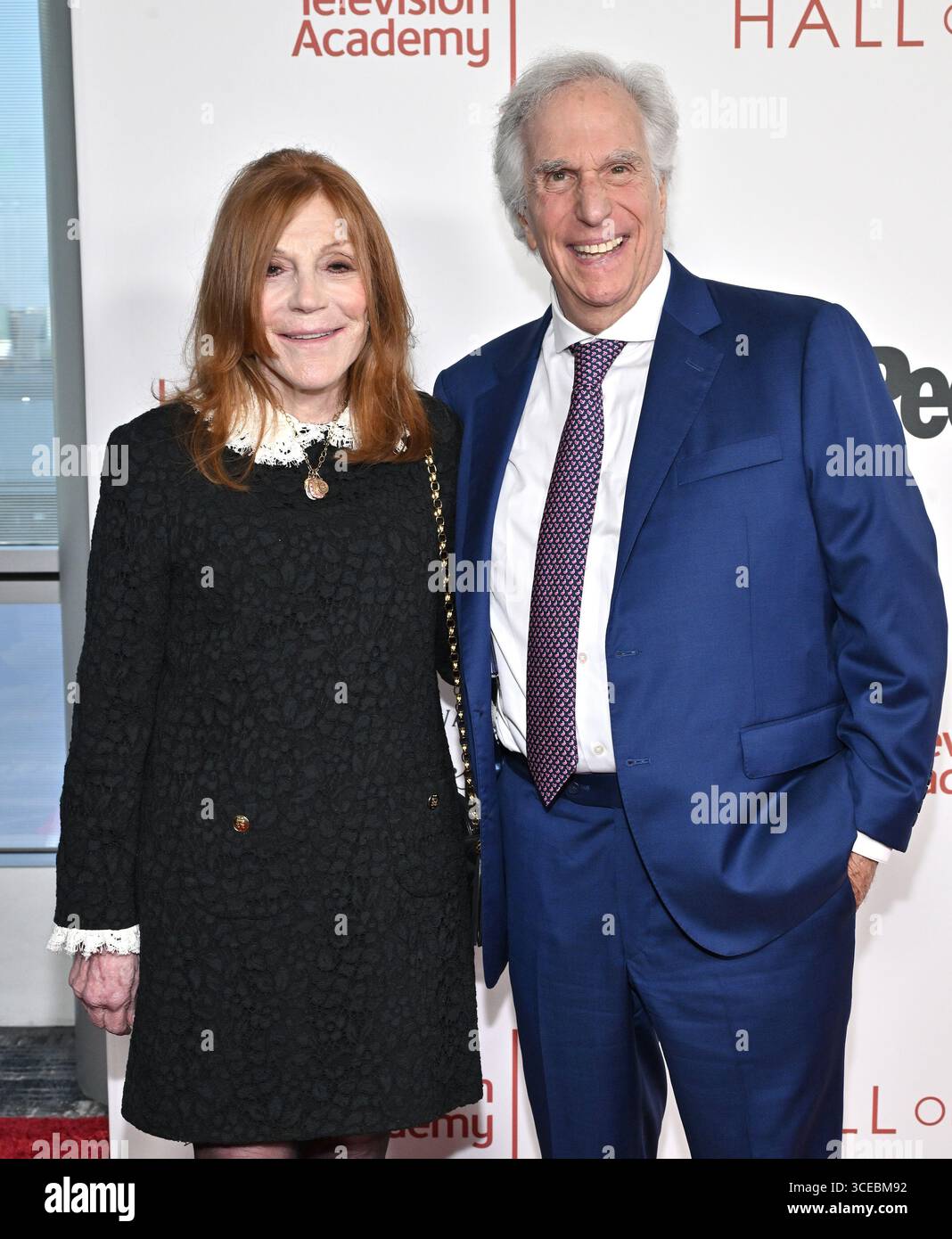 Henry winkler television hall of fame hi-res stock photography and ...