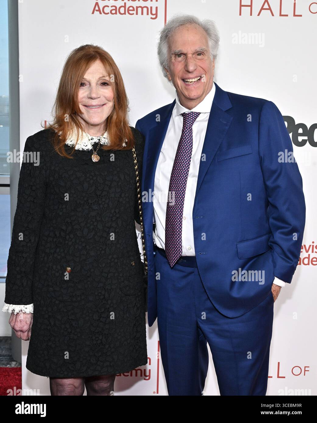 Henry winkler television hall of fame hi-res stock photography and ...