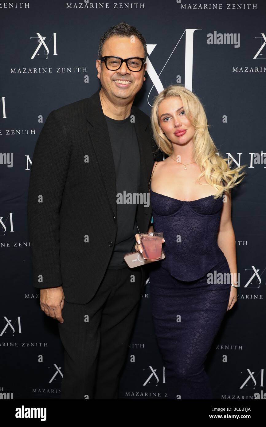 August 17, 2025: GARY HOLMES and ISABELLA ADAMS attends the 'Mazarine ...