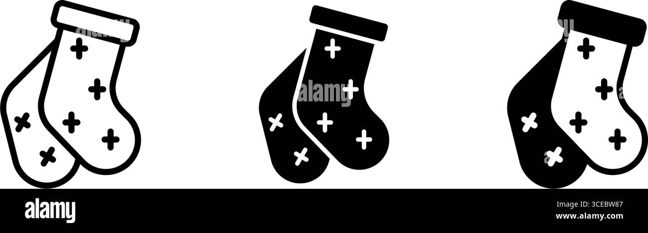 Set winter Cut Out Stock Images & Pictures - Alamy