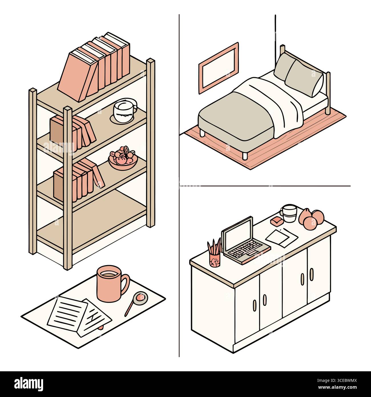 Detailed organization Stock Vector Images - Alamy
