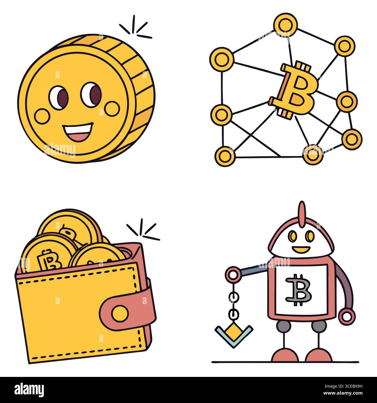 Digital art trends Stock Vector Images - Alamy