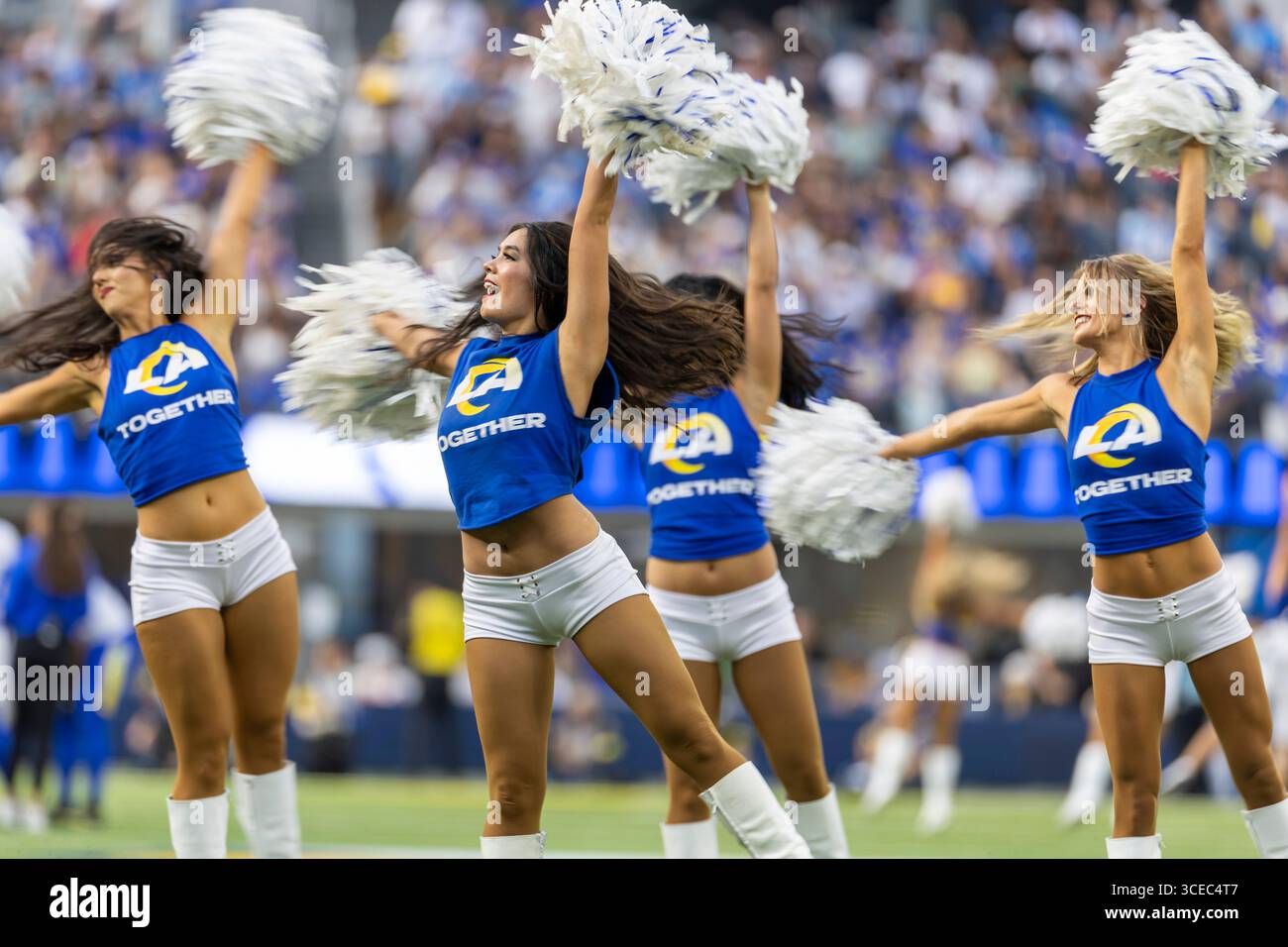 Sofi stadium rams 2025 hi-res stock photography and images - Alamy