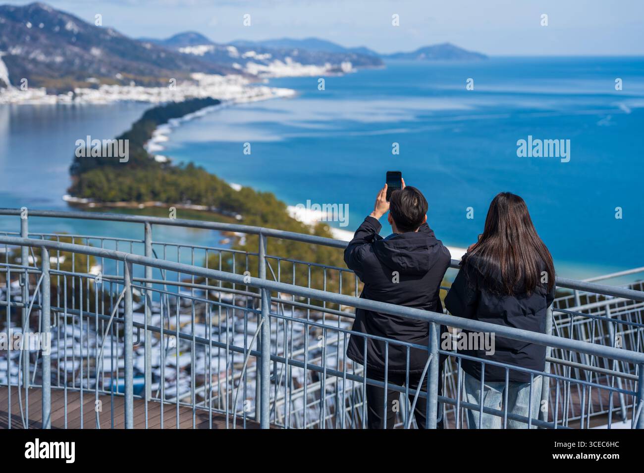The Hiryukan Kairo skywalk, a spiral observation deck offering elevated ...