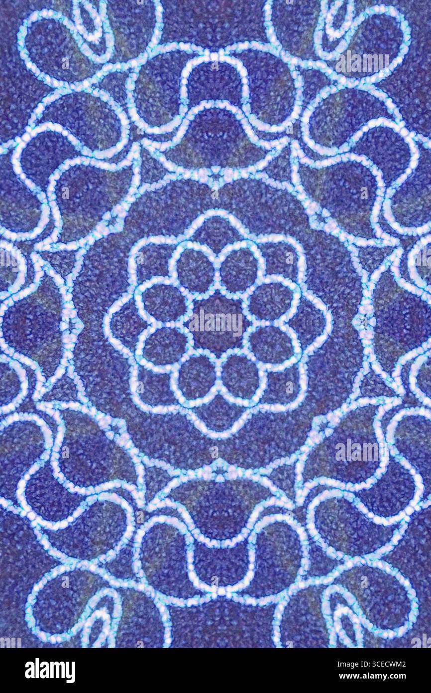 Repetitive design of intricate shapes hi-res stock photography and ...