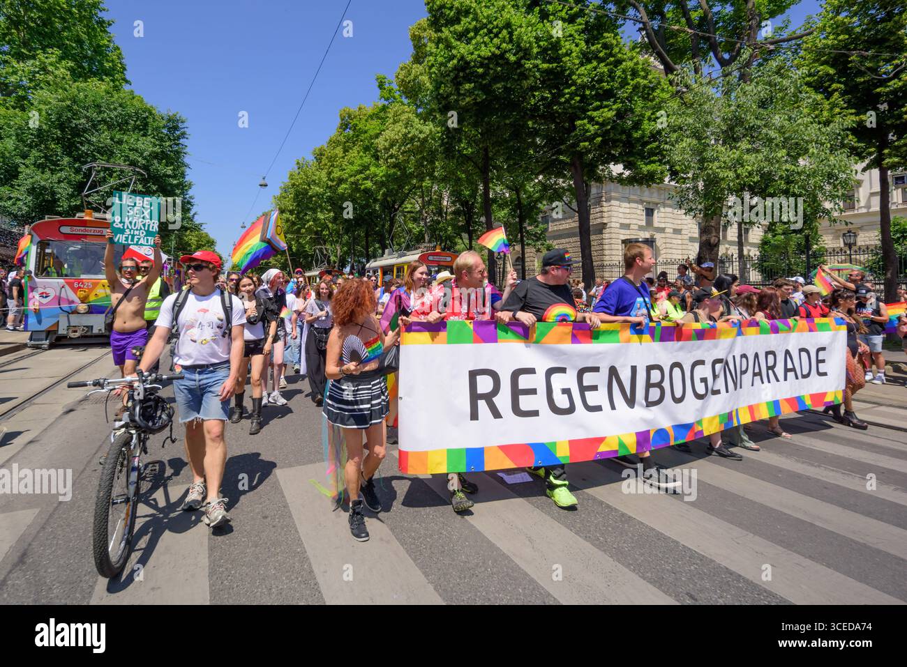 Wien, Regenbogenparade 2025 // Vienna, Regenbogenparade (Pride Parade ...