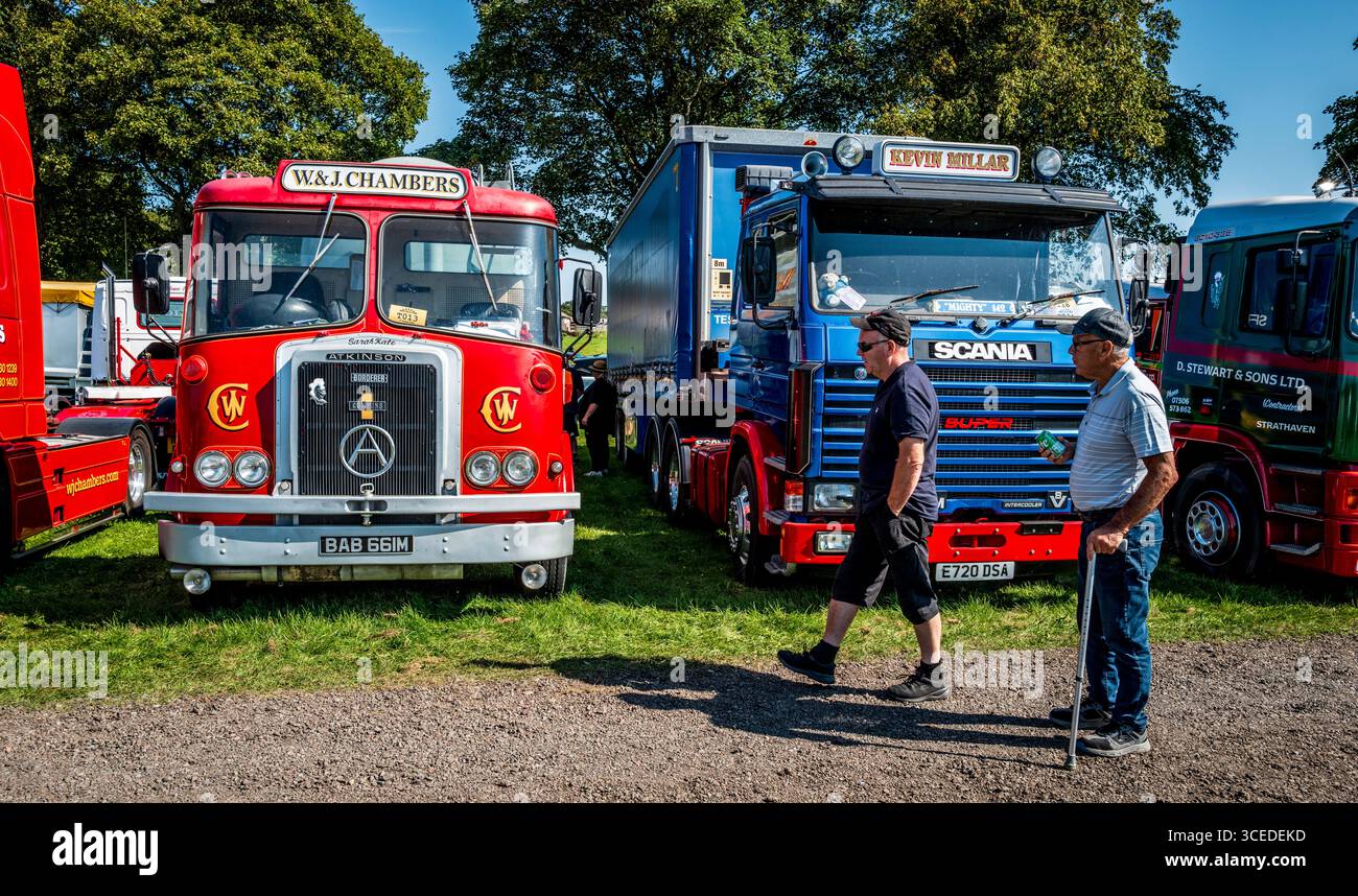 Vintage lorries at the 50TH BIGGAR VINTAGE RALLY50th Biggar Vintage ...