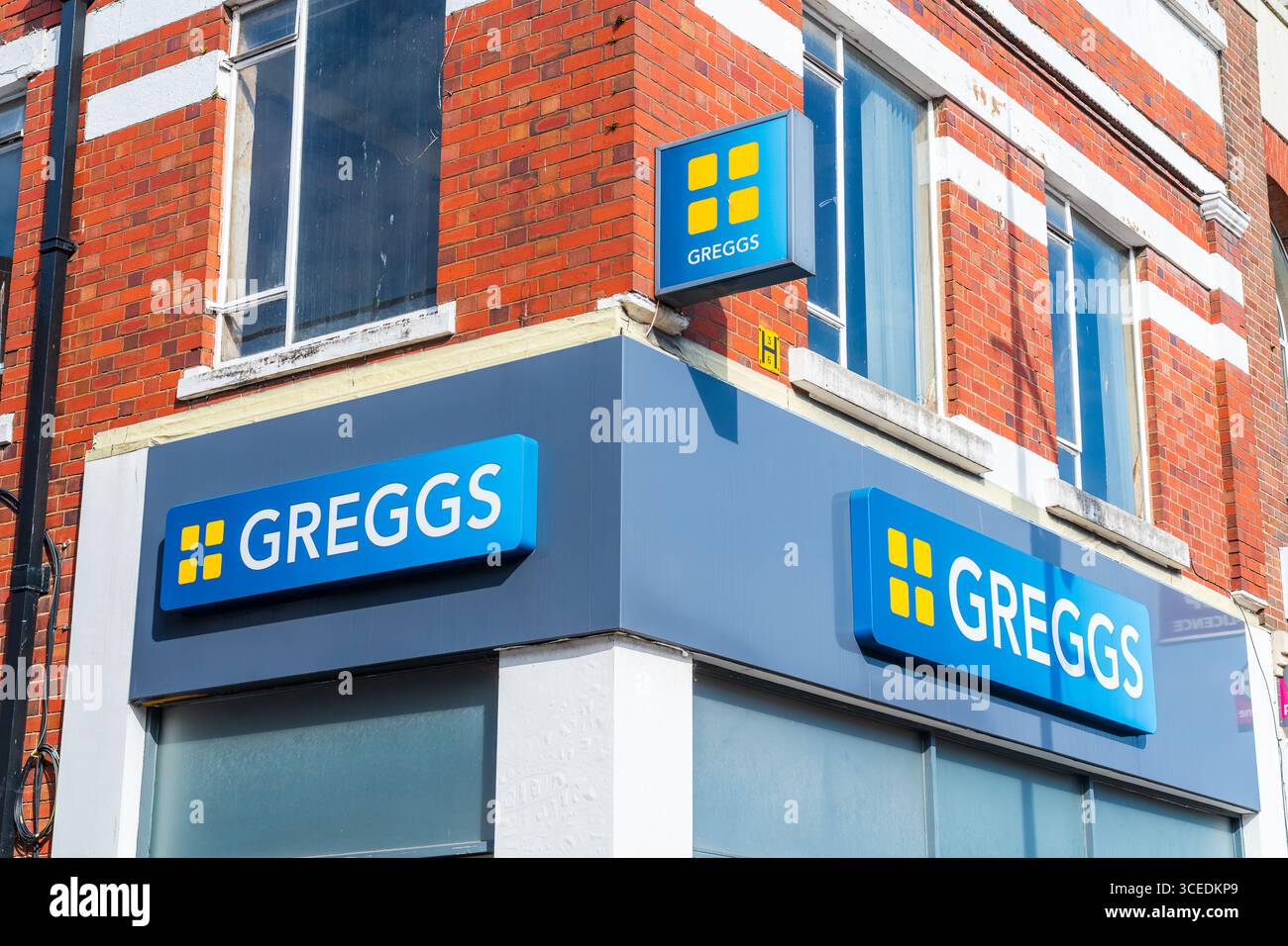Greggs logo 2025 hi-res stock photography and images - Alamy