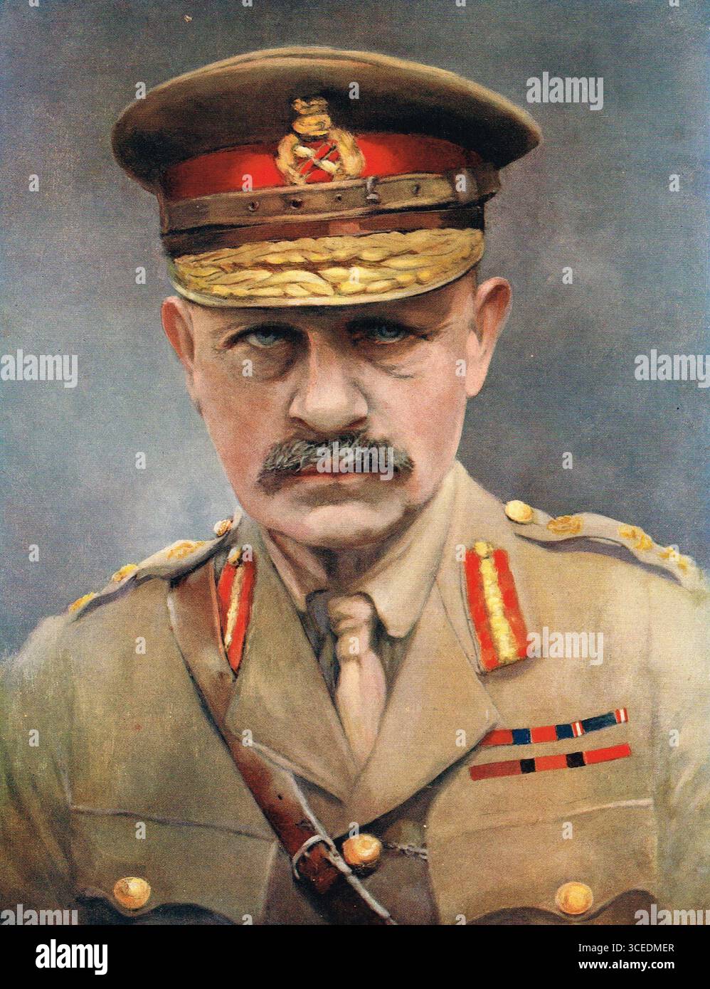 Commander of the canadian corps at vimy ridge hi-res stock photography ...