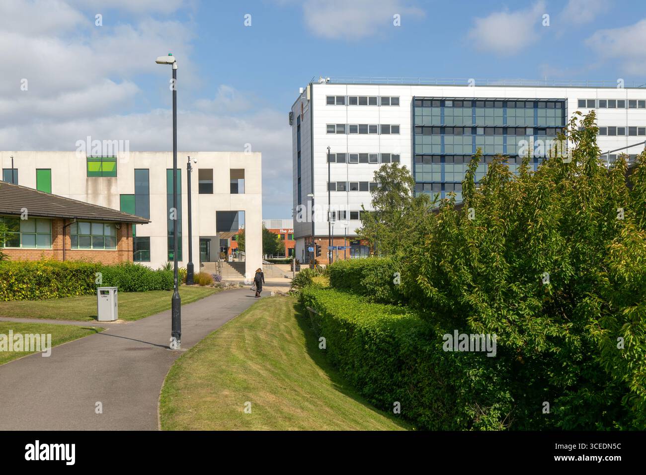 Modern architecture Edinburgh Building, City Campus, University of ...
