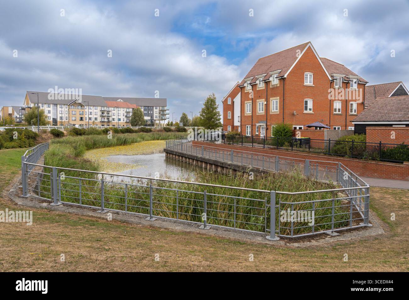 The Bedfordshire new development town of Wixams Stock Photo - Alamy
