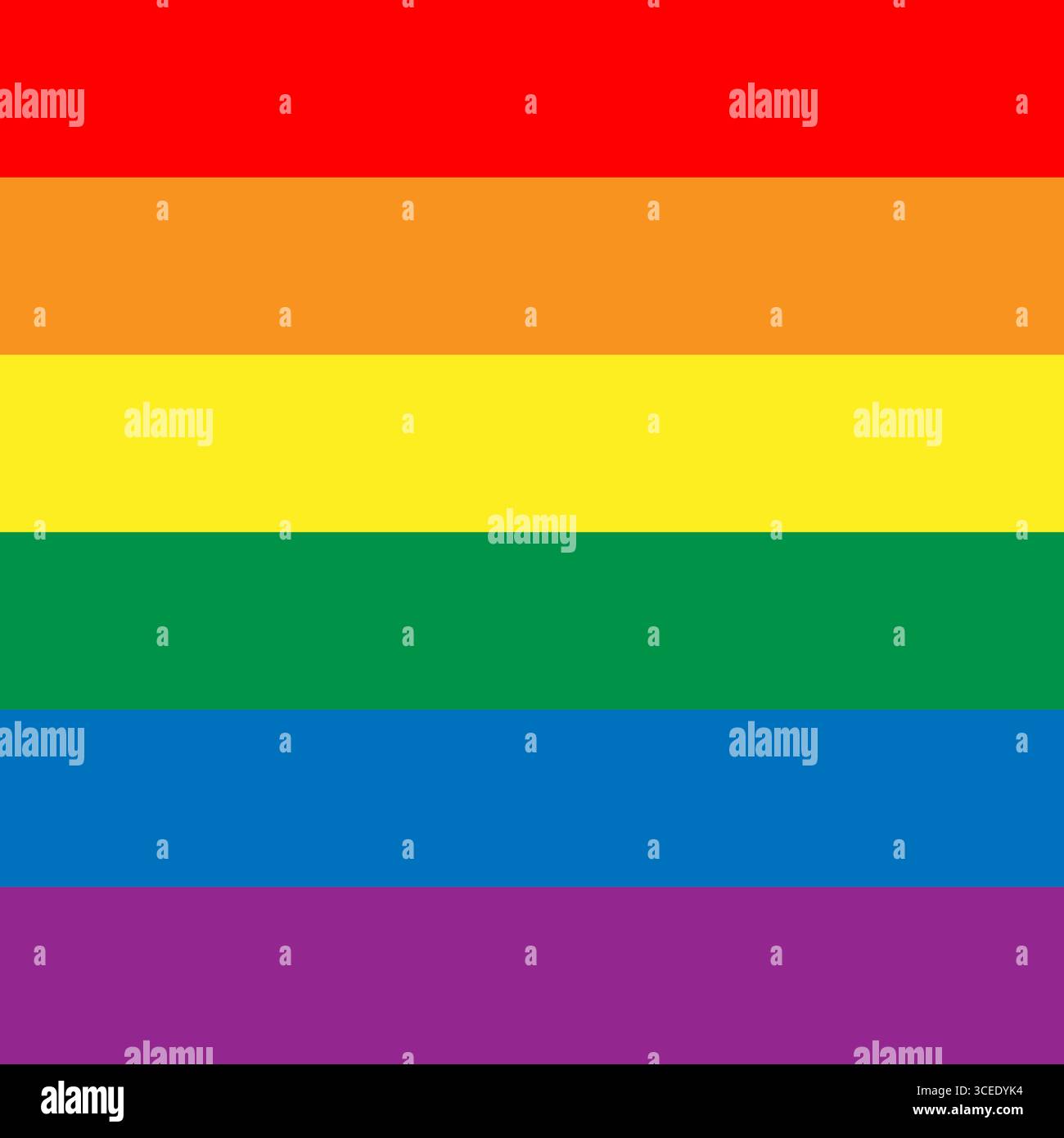 Bold rainbow pride flag Stock Vector Images - Alamy