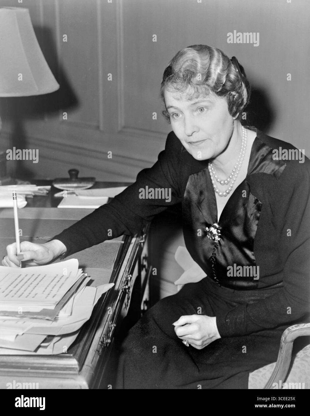 Marjorie Merriweather Post. Portrait of the American businesswoman ...