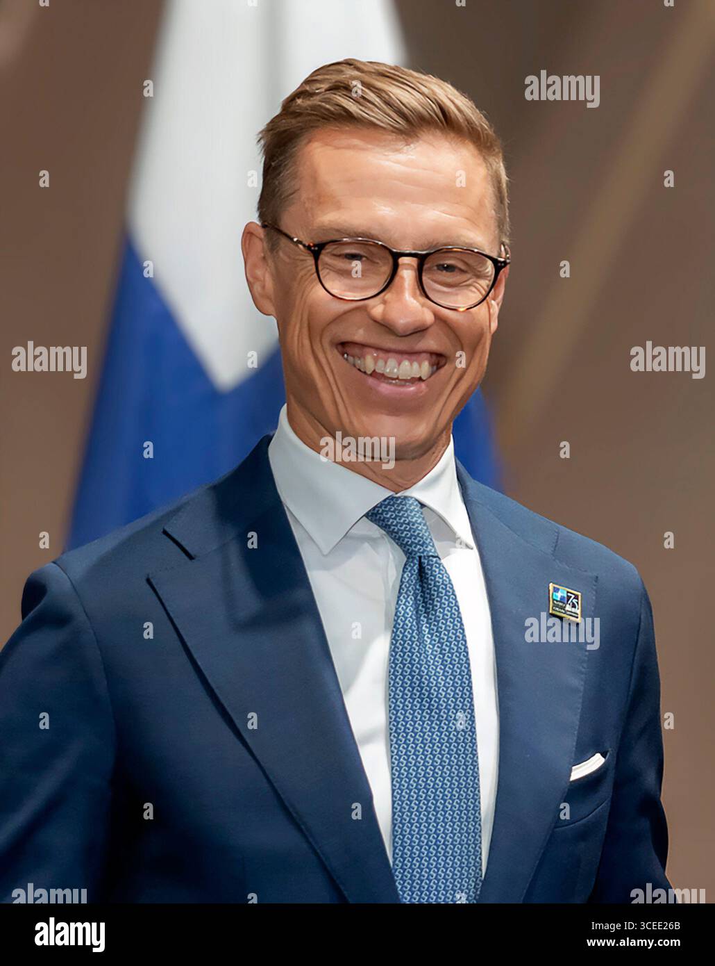 Alexander Stubb. Portrait of the President of Finland, Cai-Göran ...