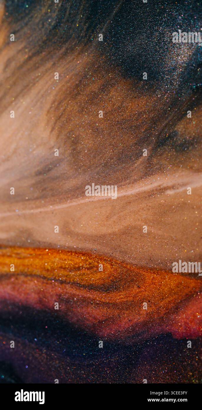 Blur paint spatter sparkling pigment hi-res stock photography and ...