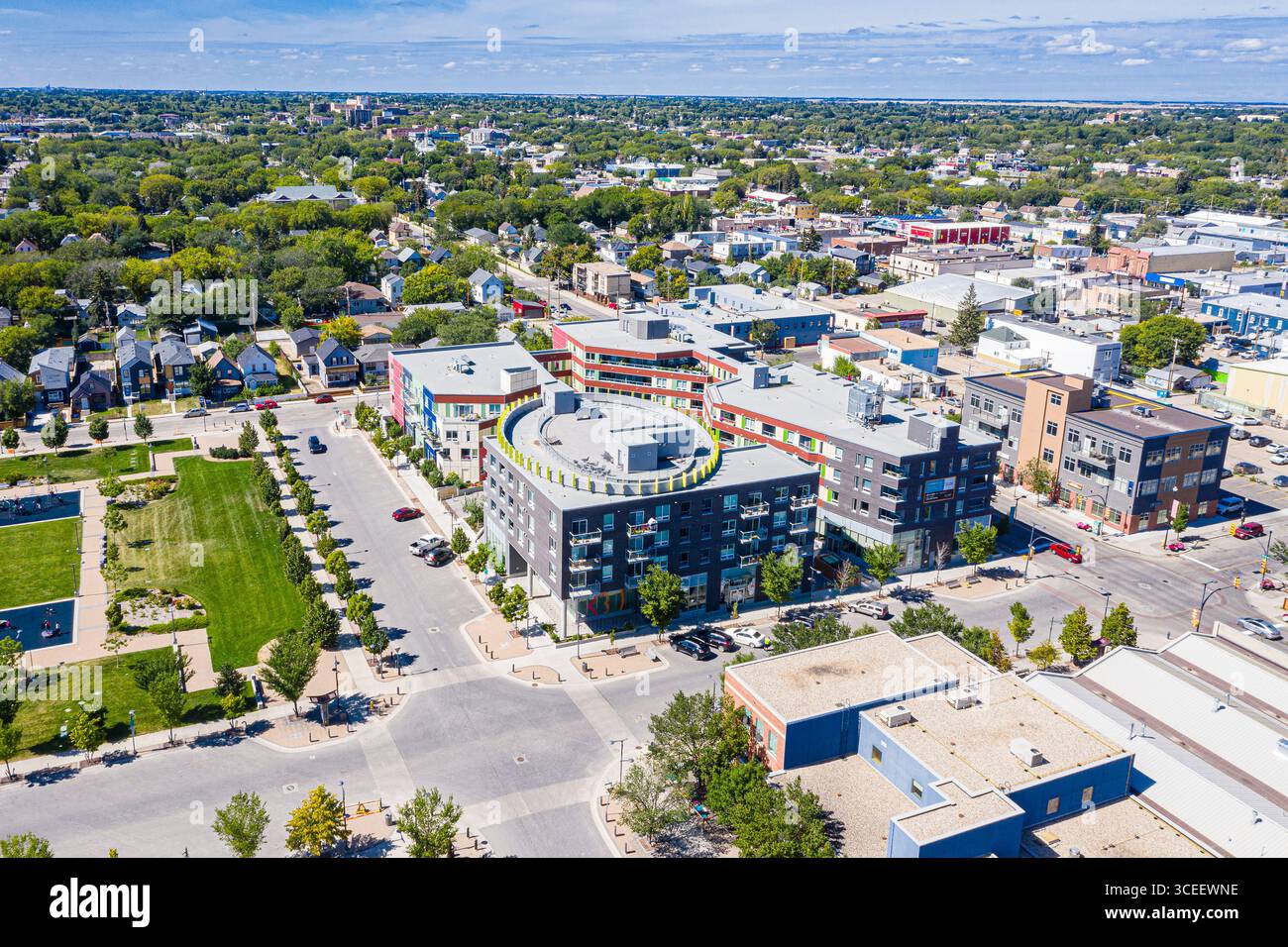 Isinger Park is located in the Riversdale neighborhood of Saskatoon ...