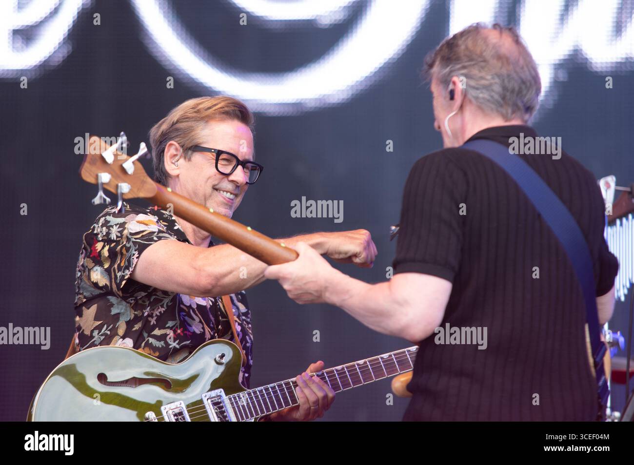 Henley-on-Thames, England. 17th August 2025. Nick Heyward perorms with ...