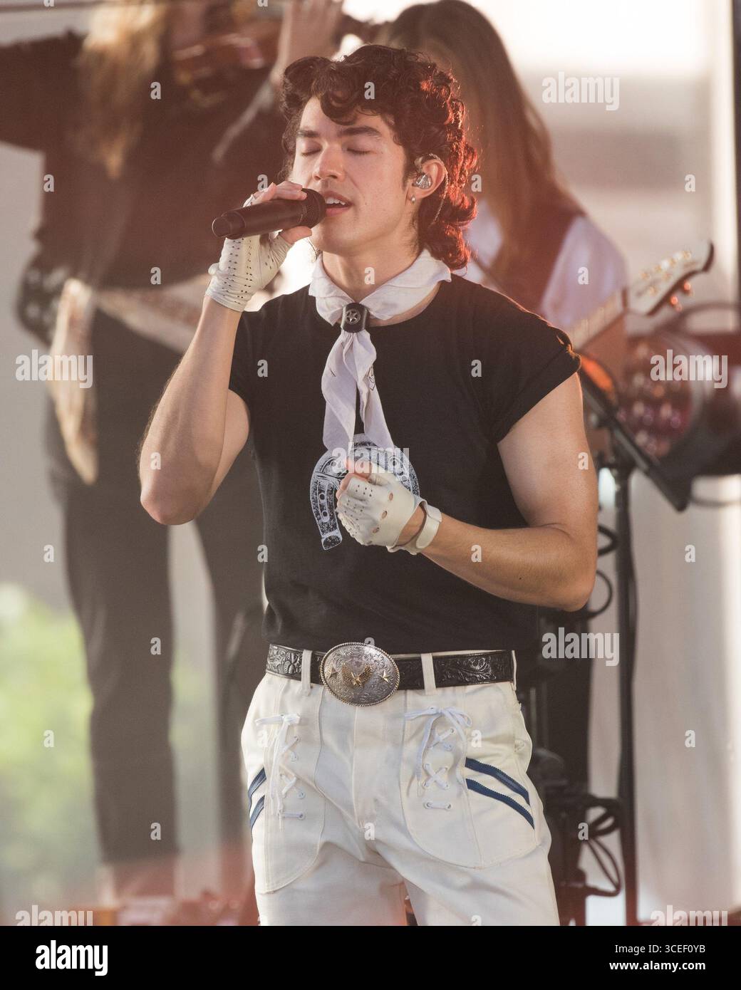 Ny. 15th Aug, 2025. Conan Gray on stage for NBC Today Show Citi Concert ...