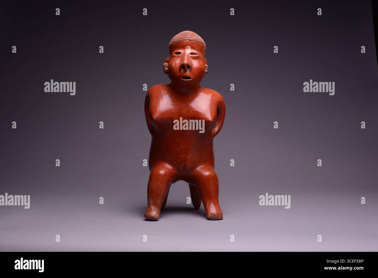 Ancient Pre-Columbian Art: Colima Terracotta Sculpture of a Seated ...