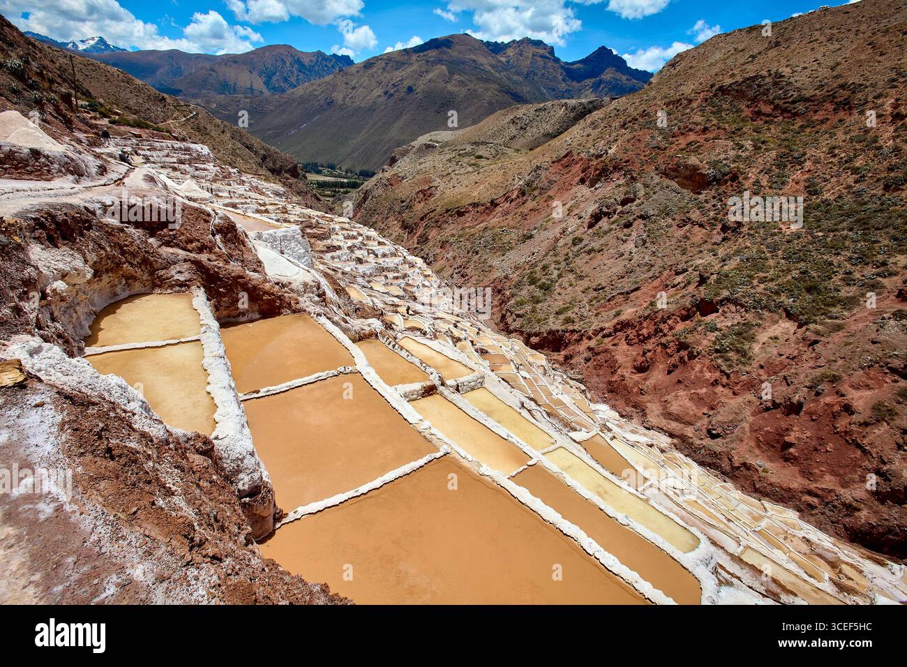 the salt mines of Maras, known as the Salineras, are a stunning and ...