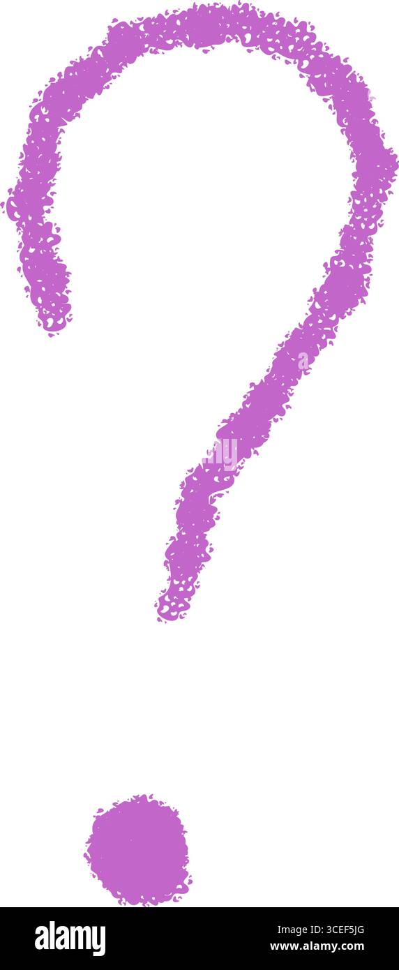 Handwritten question mark brush hi-res stock photography and images - Alamy