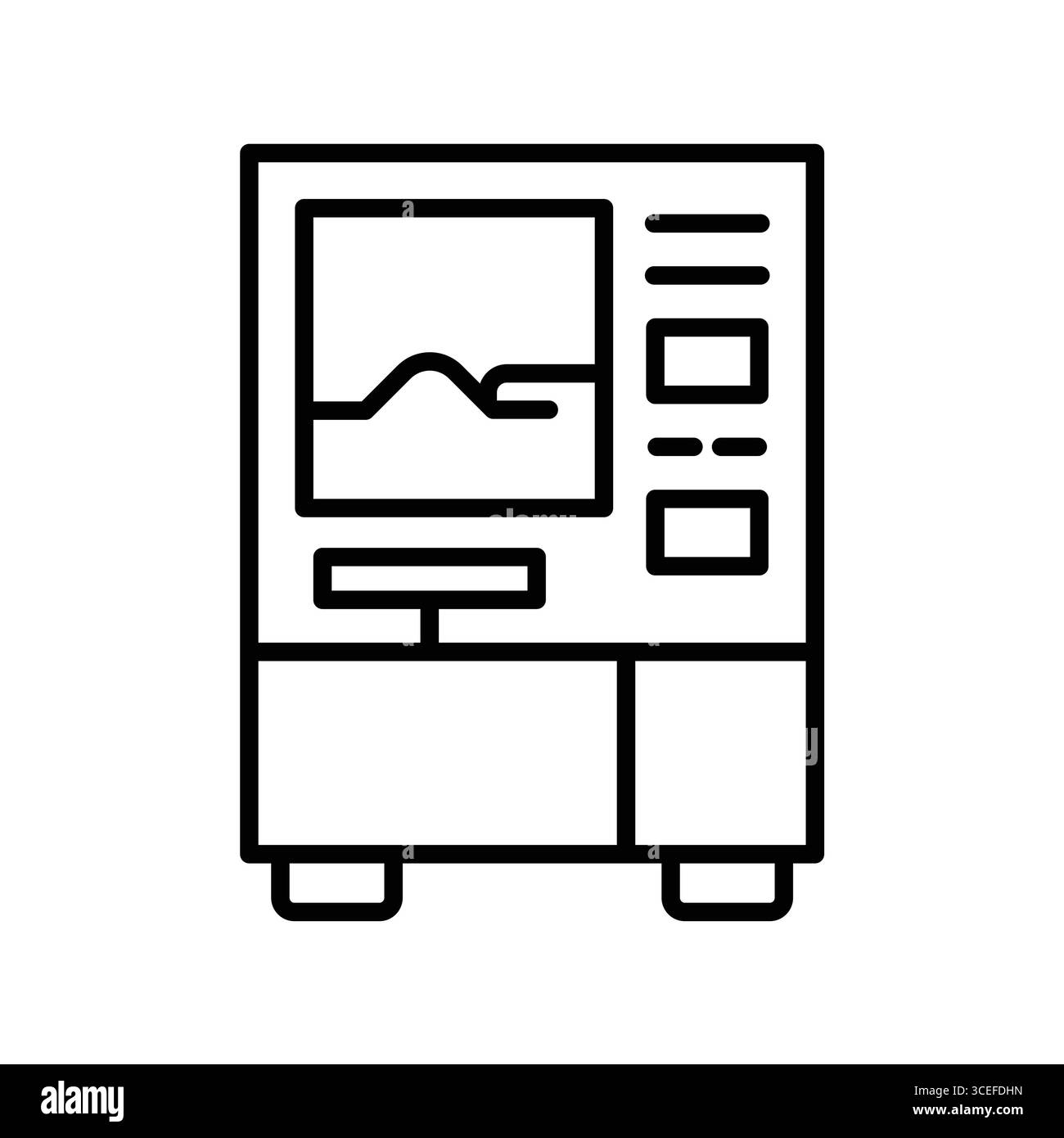 Self drawing line animation machine hi-res stock photography and images ...
