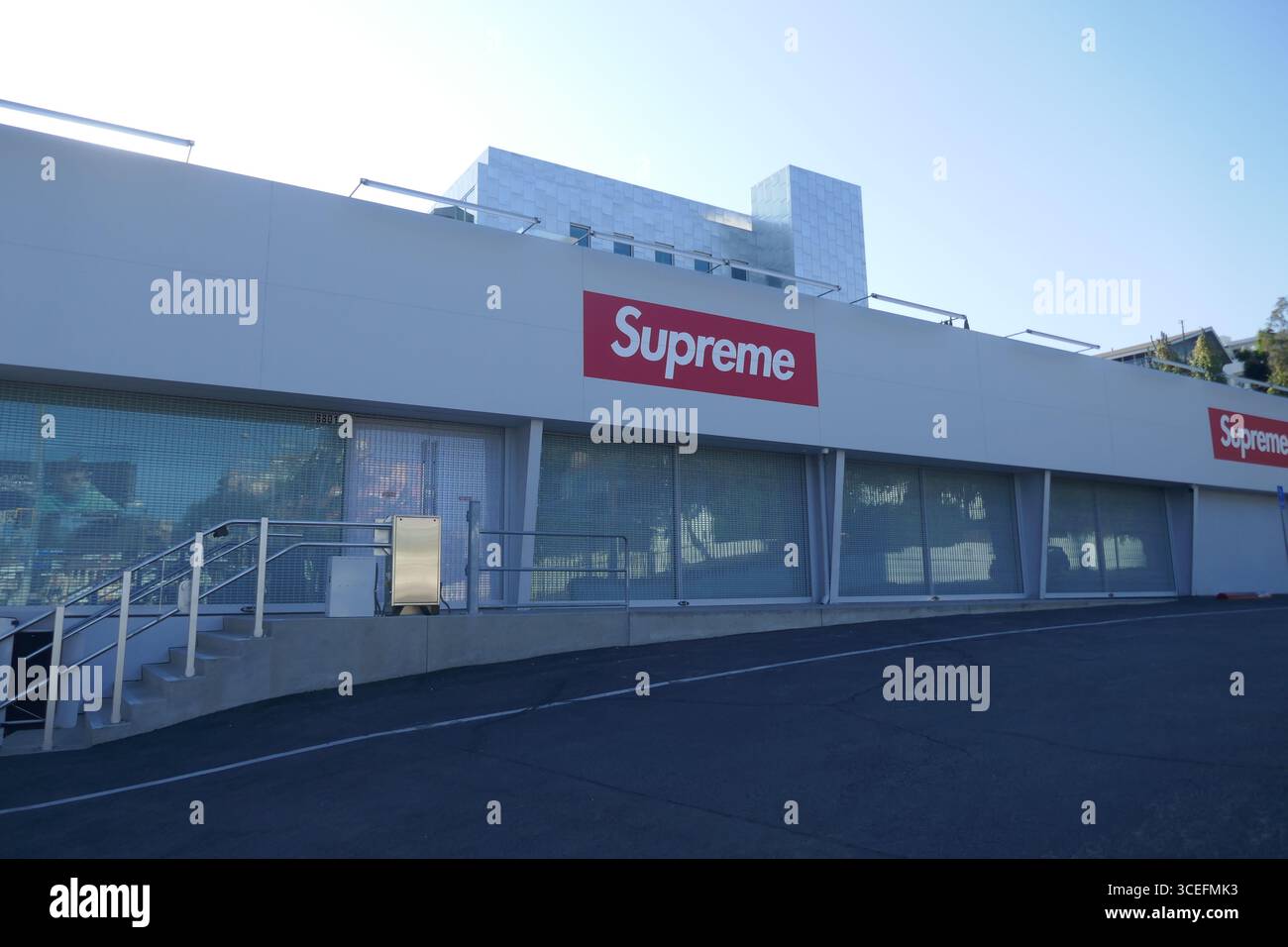 West Hollywood, California, USA 17th August 2025 Supreme Store, closed ...