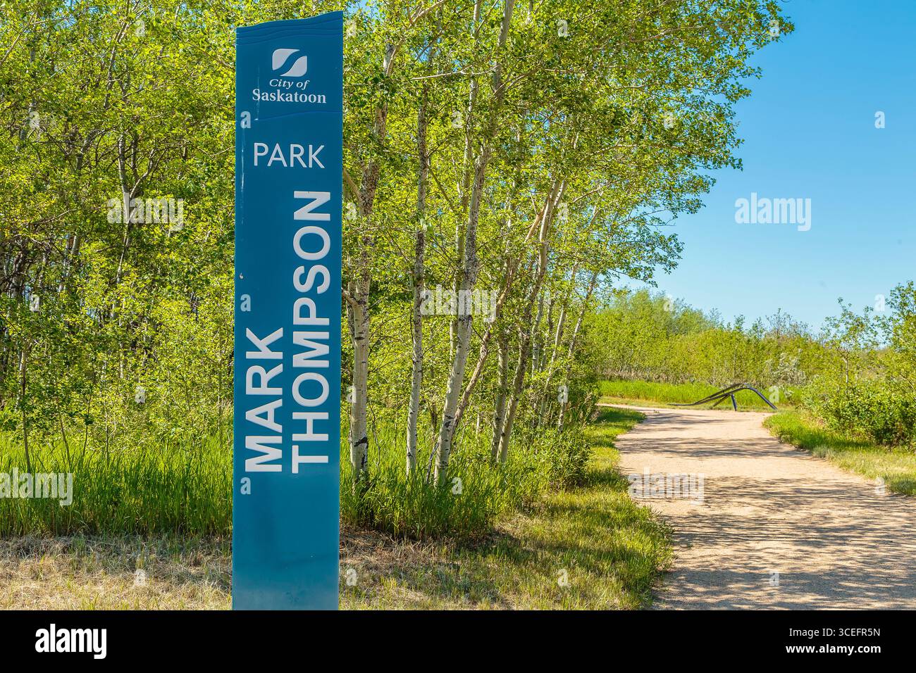 Mark Thompson Park is located in the Stonebridge neighborhood of ...
