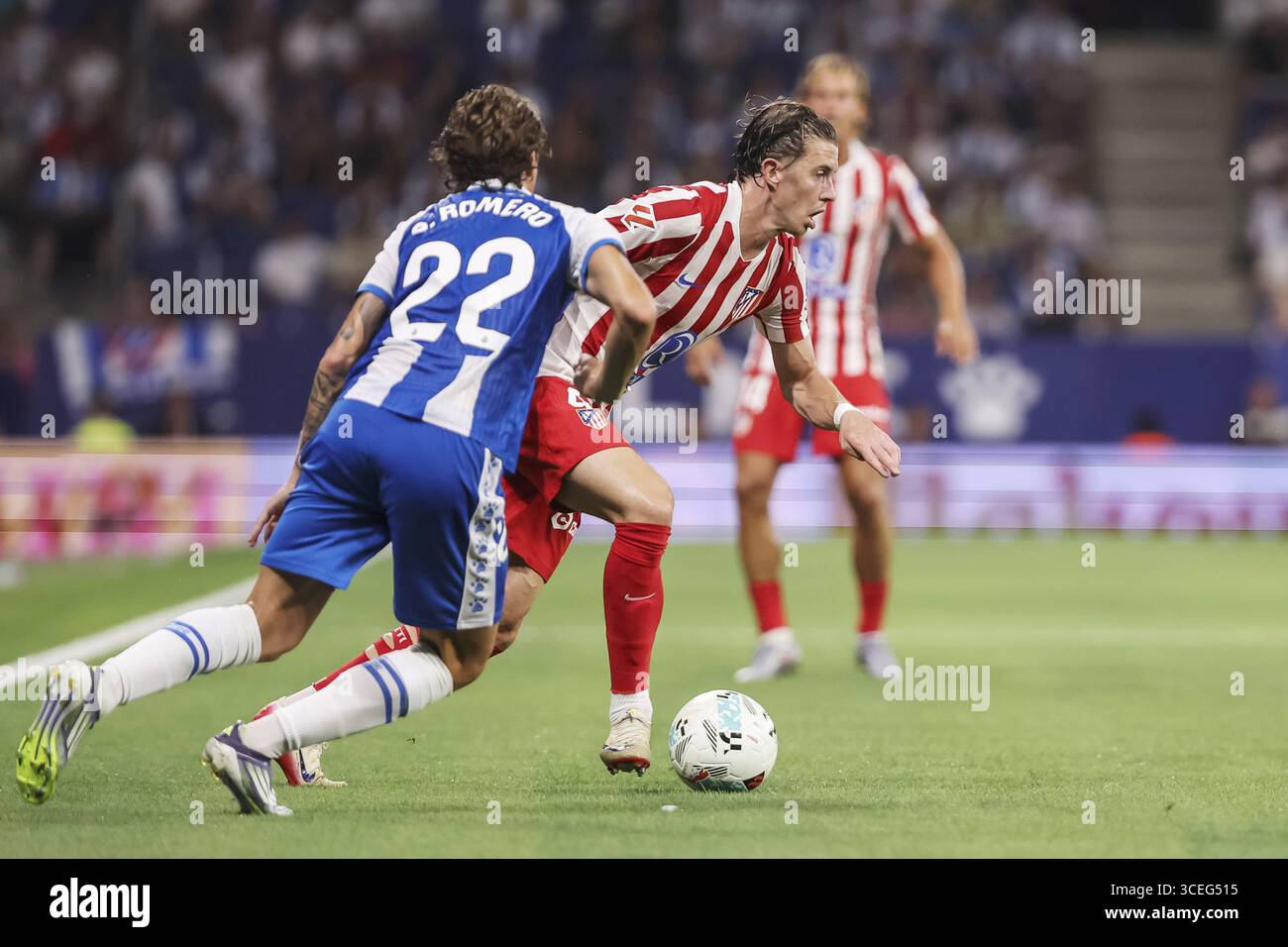 Conor Gallagher of Atletico de Madrid during the Spanish championship ...