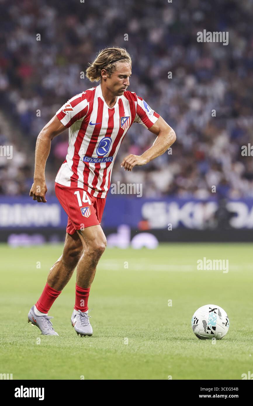 Marcos Llorente of Atletico de Madrid during the Spanish championship ...