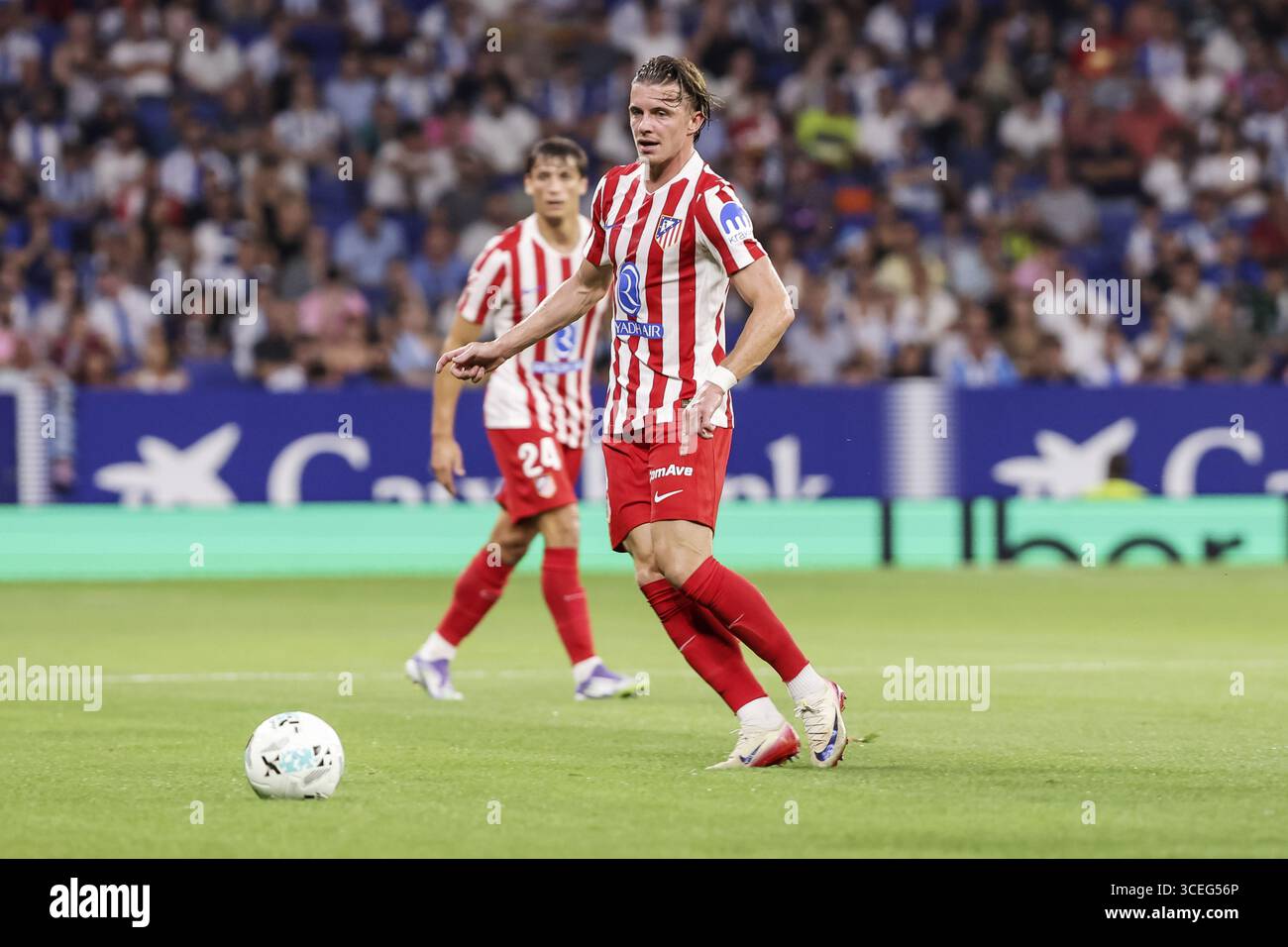 Conor Gallagher of Atletico de Madrid during the Spanish championship ...