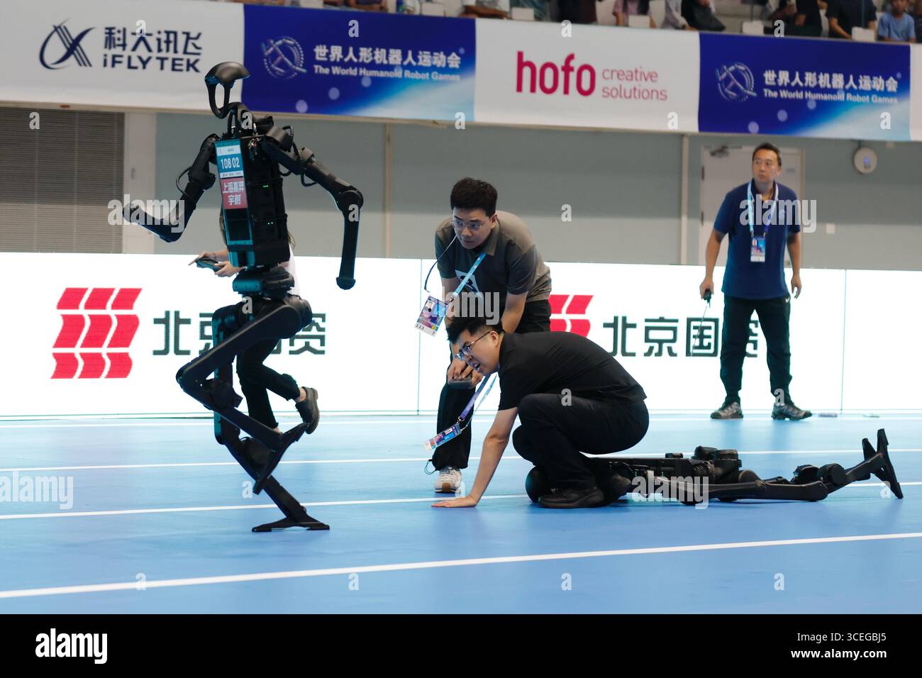 **CHINESE MAINLAND, HONG KONG, MACAU AND TAIWAN OUT** Humanoid robots ...