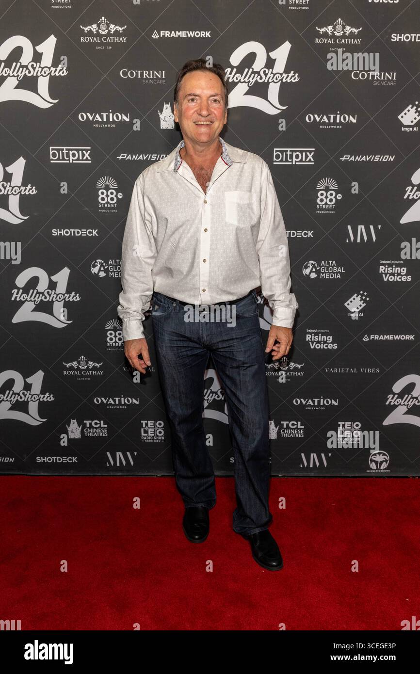 Presenter Peter Swartz attends 21st Hollyshorts Film Festival Oscar ...