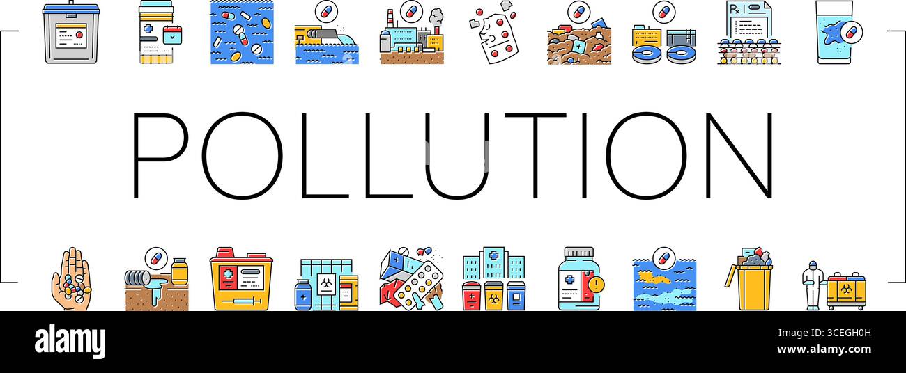 Pharmaceutical disposal Stock Vector Images - Alamy