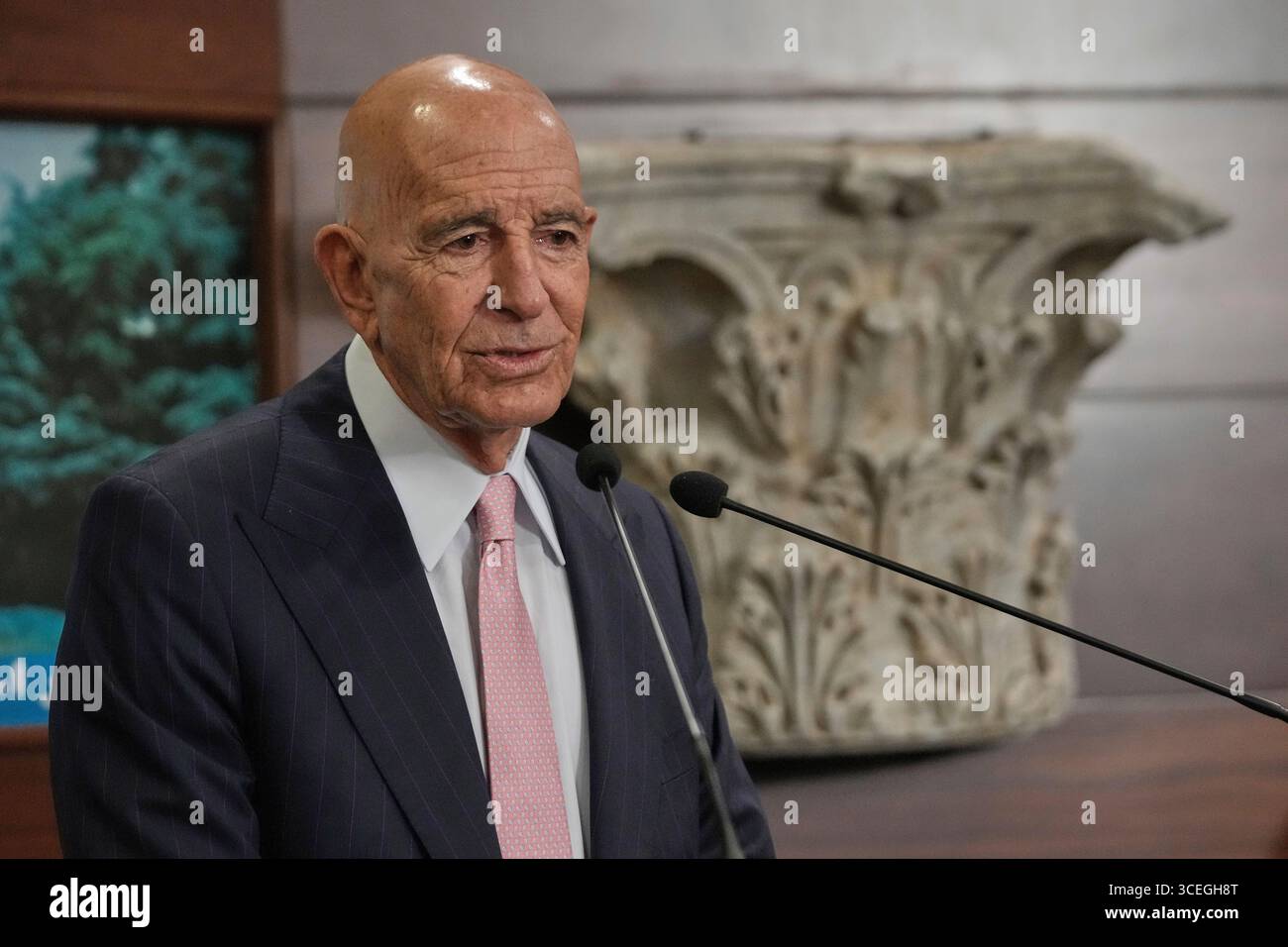 U.S. Ambassador to Turkey and Special Envoy to Syria Tom Barrack ...