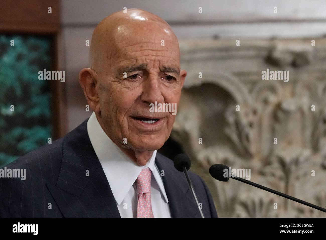 U.S. Ambassador to Turkey and Special Envoy to Syria Tom Barrack ...
