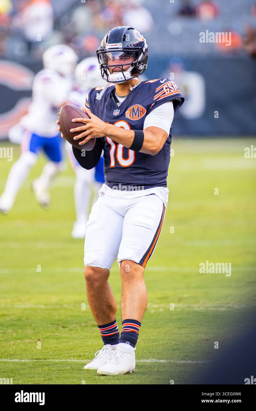 August 17, 2025: Chicago Bears Quarterback Caleb Williams (18) in ...