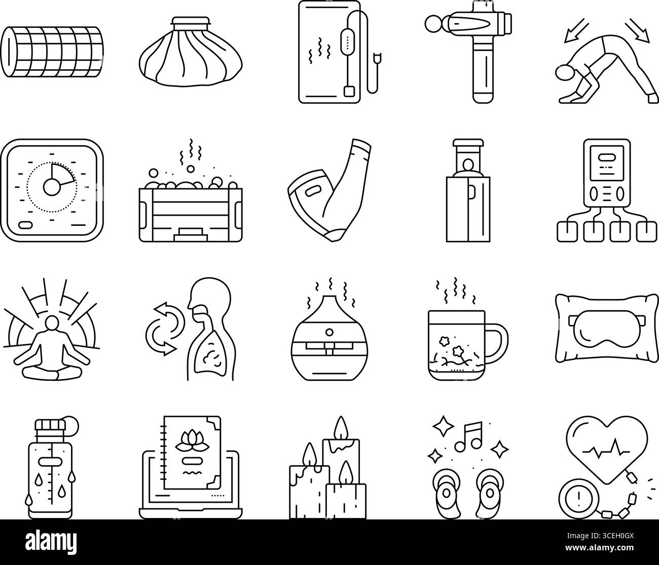 Meditation practices Black and White Stock Photos & Images - Alamy