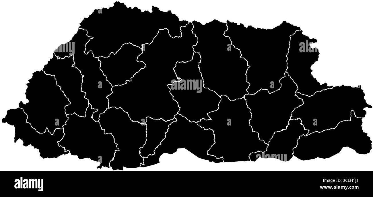 Bhutan travel destination Stock Vector Images - Alamy